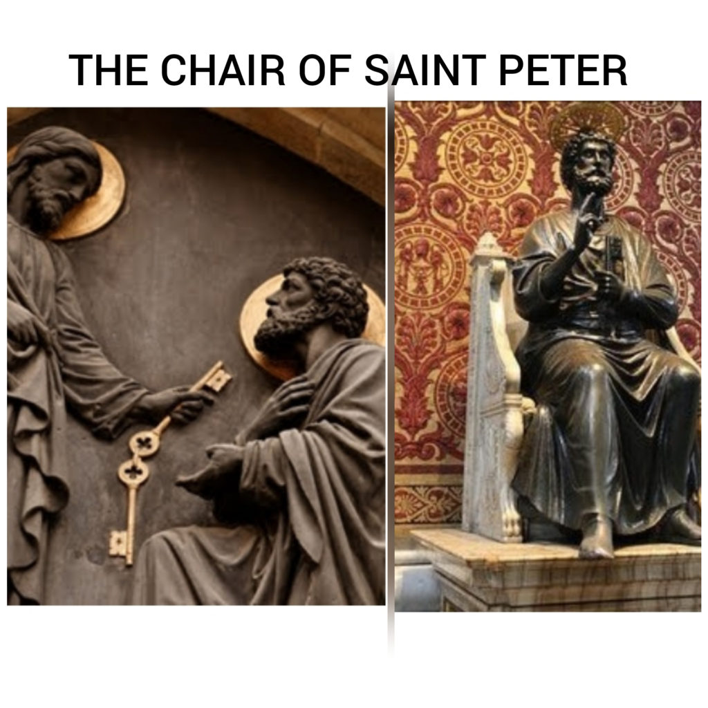 REFLECTION/HOMILY FOR THE FEAST OF THE CHAIR OF SAINT PETER, FEBRUARY ...