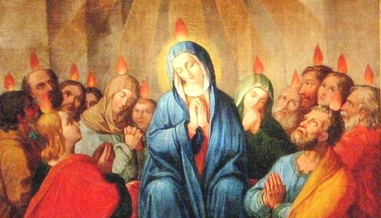 queen of apostles Cenacle Pentecost light - Fr. Chinaka's Media