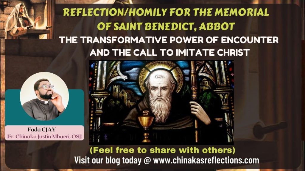 Weekday Homilies/ Reflections Archives - Fr. Chinaka's Media
