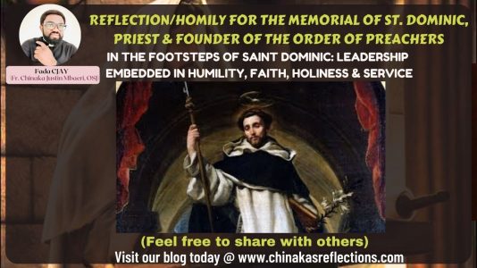 Weekday Homilies/ Reflections Archives - Fr. Chinaka's Media