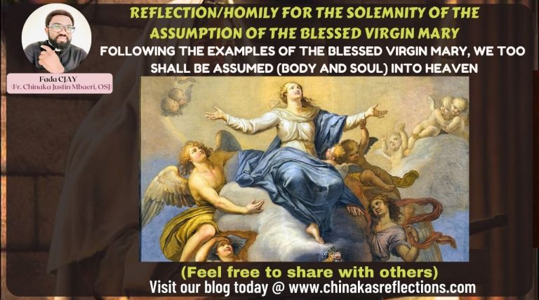 Weekday Homilies/ Reflections Archives - Fr. Chinaka's Media