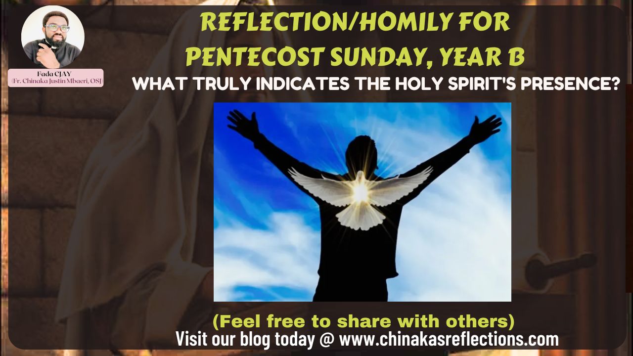 REFLECTION/HOMILY FOR PENTECOST SUNDAY, YEAR B - Fr. Chinaka's Media