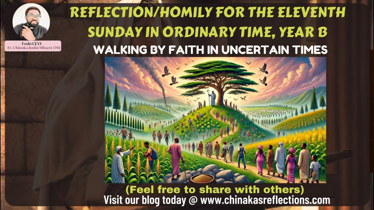 REFLECTION/HOMILY FOR THE ELEVENTH SUNDAY IN ORDINARY TIME, YEAR B - Fr ...